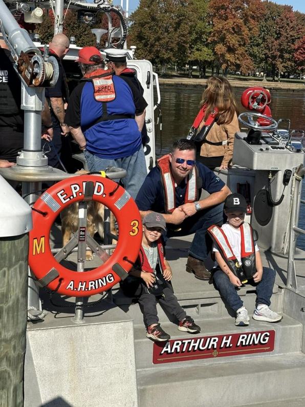 East Providence rededicates Marine 3 fire boat in honor of fallen ...